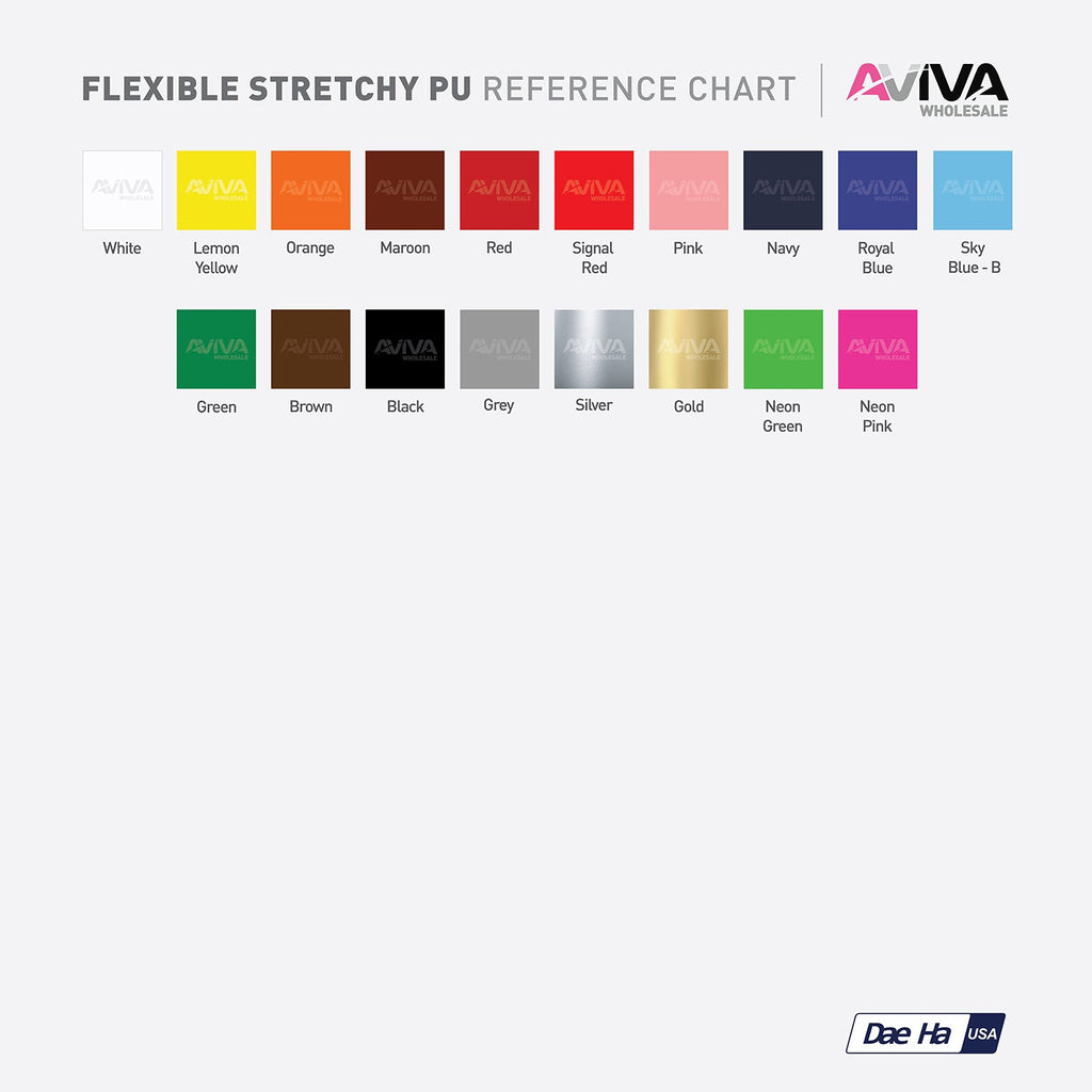 Flexible Stretchy Sport 20” wide Heat TRANSFER Vinyl for T-Shirt and A ...