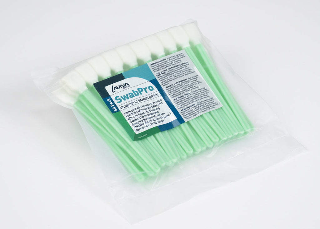 5.11" Rectangle Foam Tip Cleaning Swab Sticks- Laviva Supplies – AVIVA ...